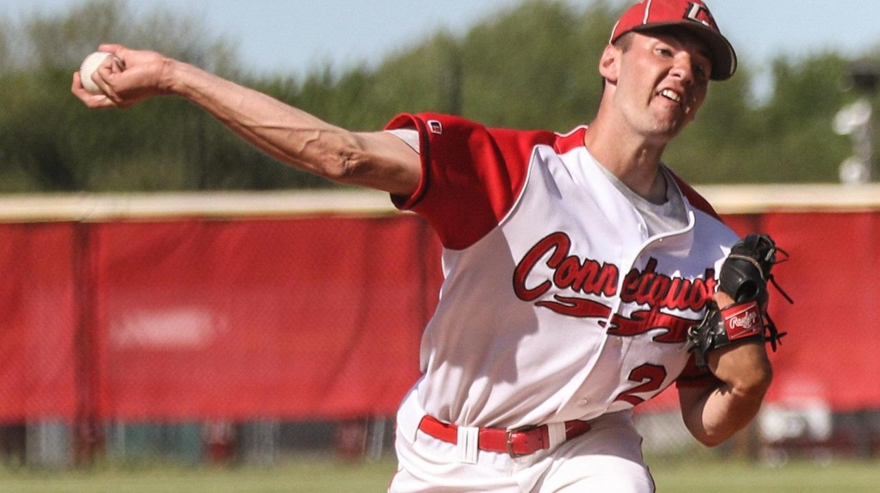 Connetquot's Joe Savino wins Gibson Award as Suffolk's top pitcher ...
