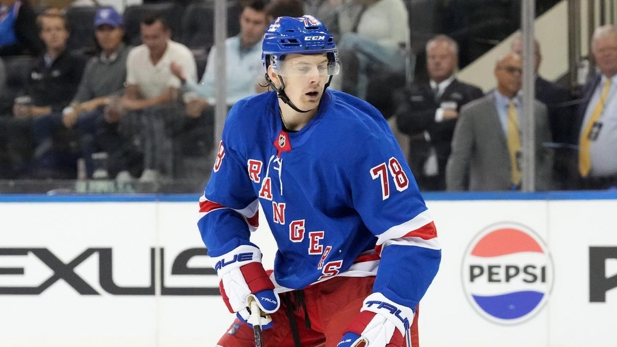 With Rangers' Artemi Panarin out day-to-day, Brennan Othmann steps in ...