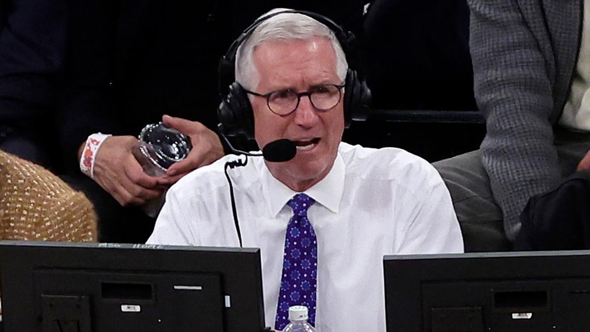 Knicks in the NBA Finals is a 'bucket list thing' for broadcaster Mike ...