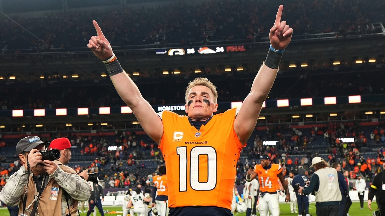 Bo Nix shines as Broncos clinch playoff spot with comeback win over ...