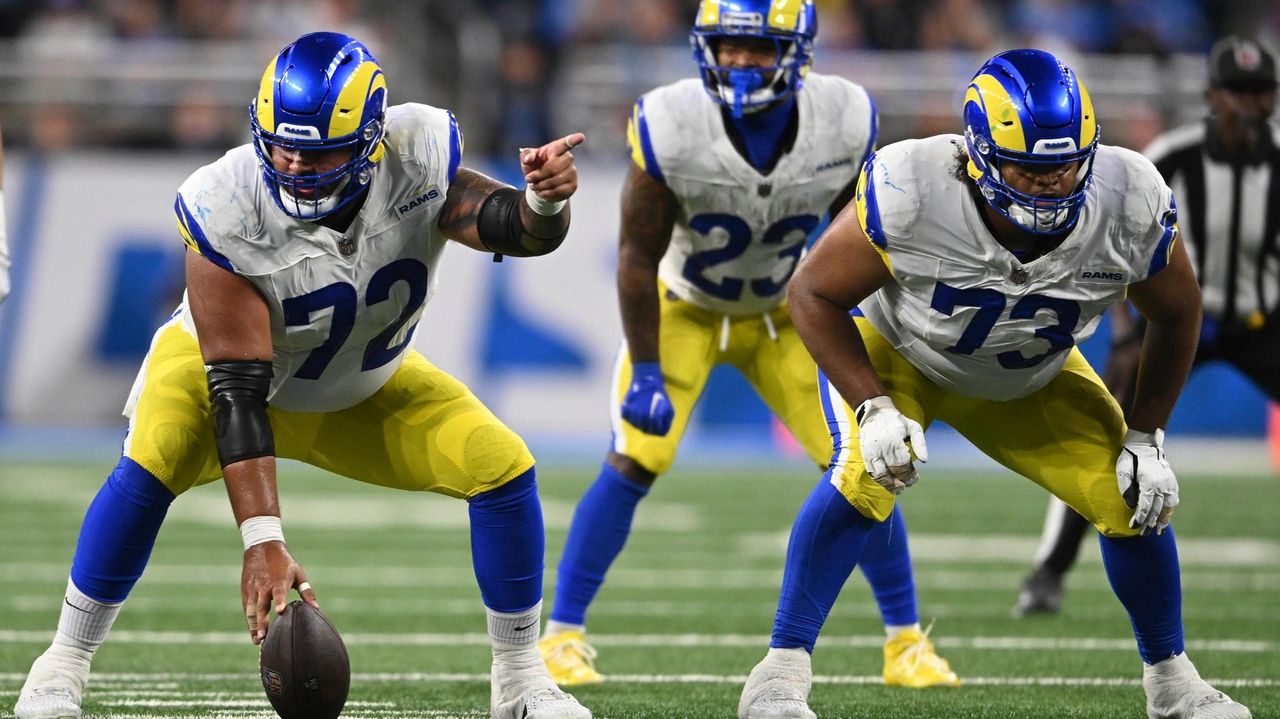 LA Rams activate starting offensive linemen Jonah Jackson, Steve Avila ...