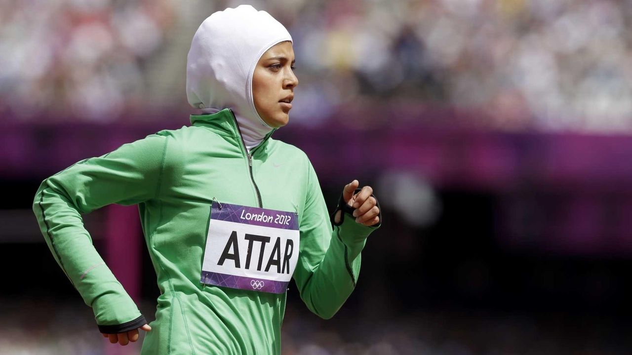 Sarah Attar makes Olympic track history for Saudi women - Newsday