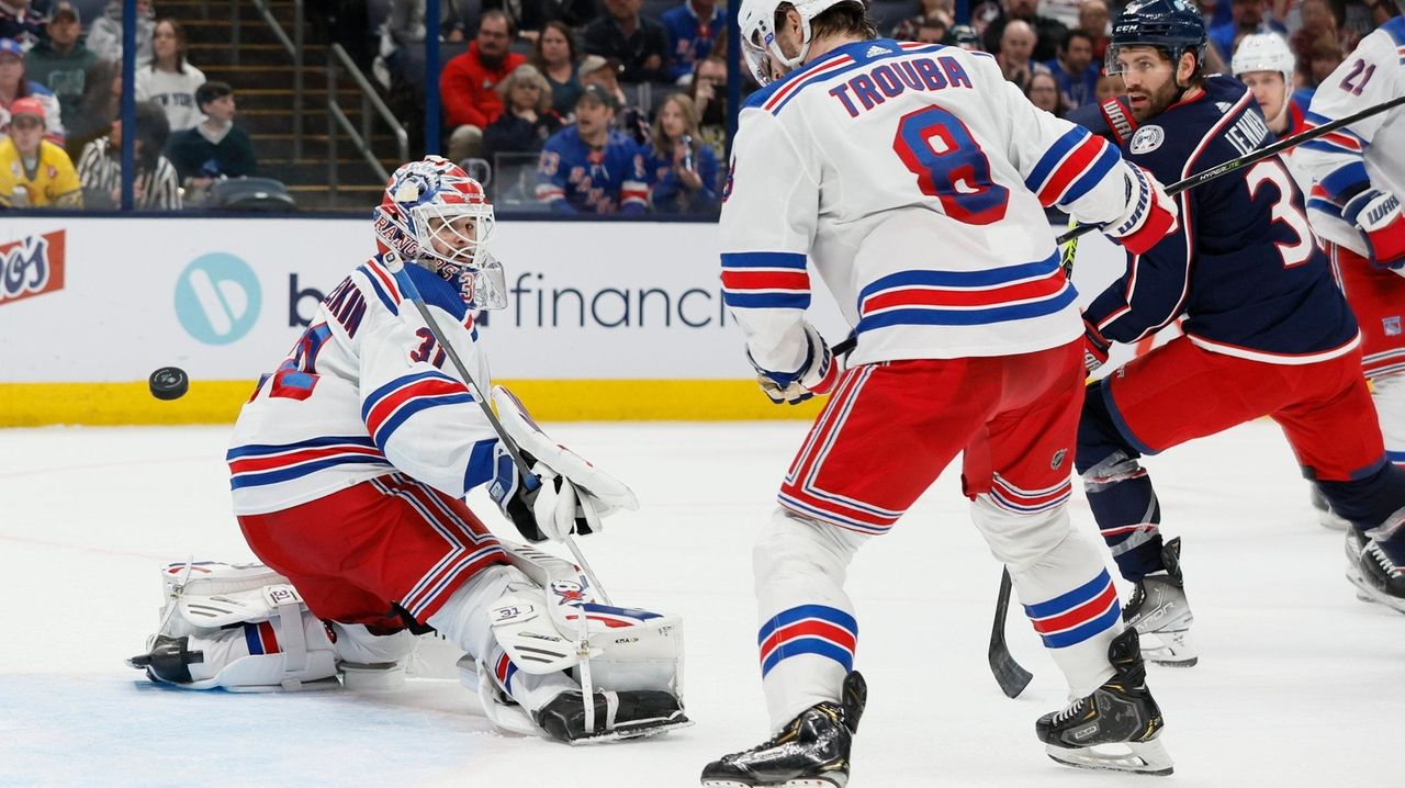 Shesterkin posts shutout in Rangers' win over Columbus - Newsday