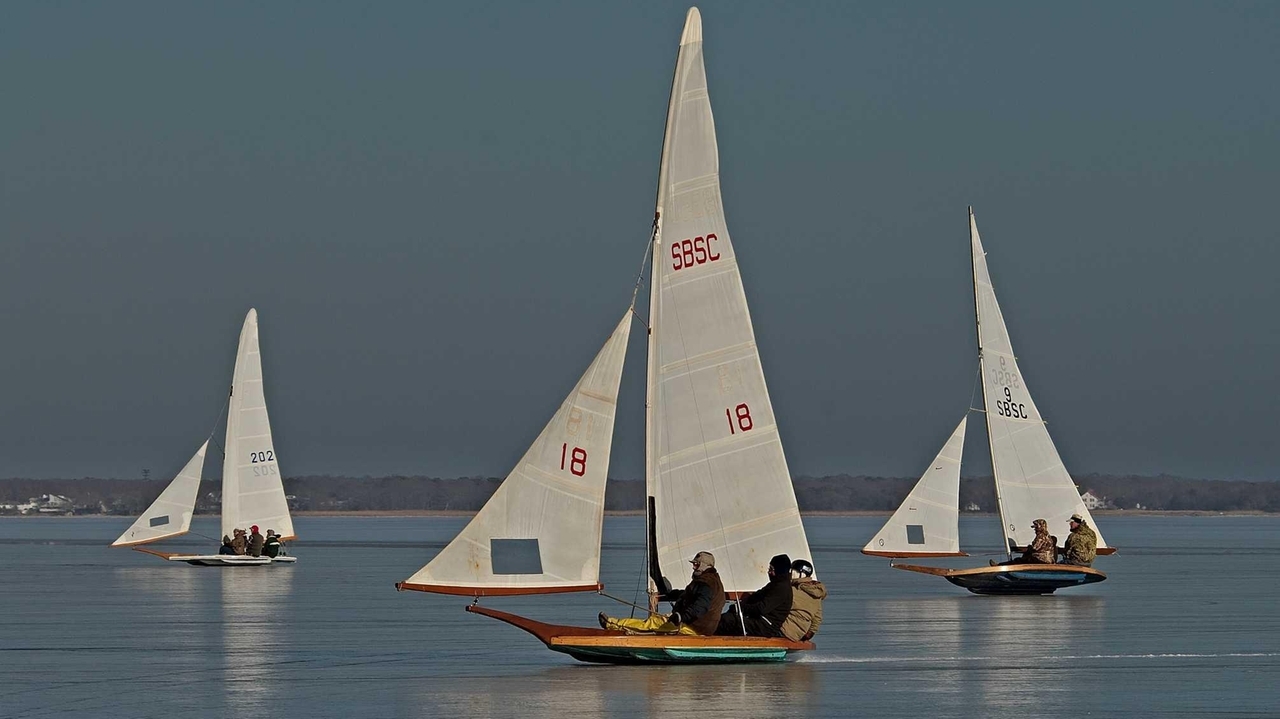 Ice boating on Long Island - Newsday