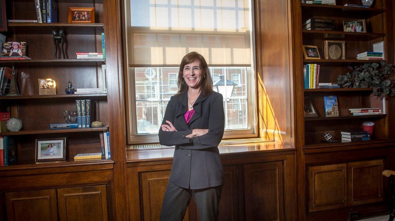 Adelphi inaugurates Christine M. Riordan as president Friday - Newsday