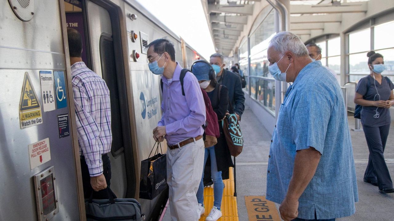 Mask up while on the trains - Newsday