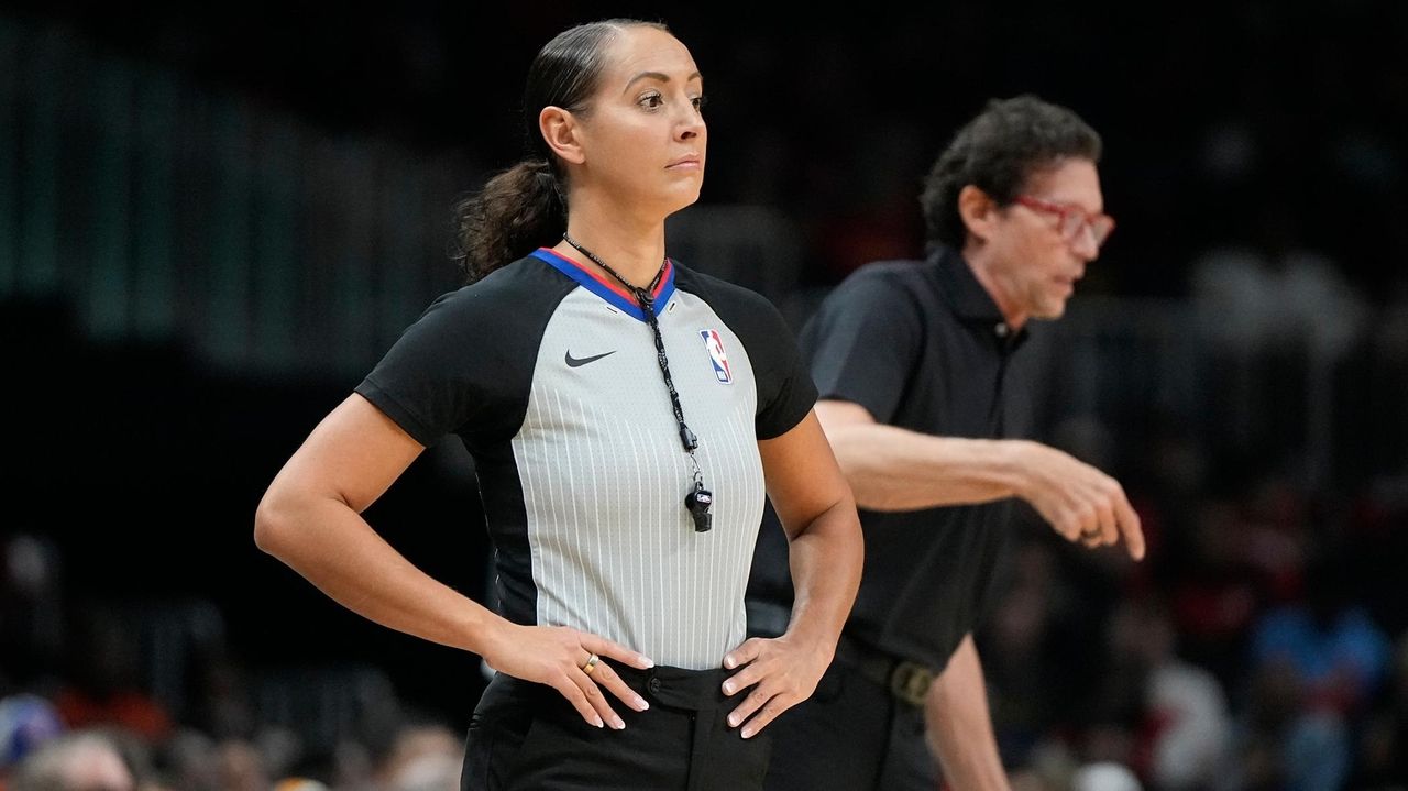 Moyer-Gleich picked for NBA playoff officiating roster, 1st woman in ...