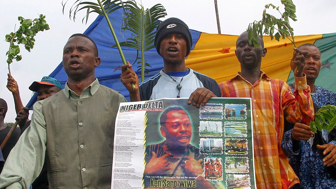 Nigerian leader's pardon of executed Ogoni activists draws criticisms - Newsday