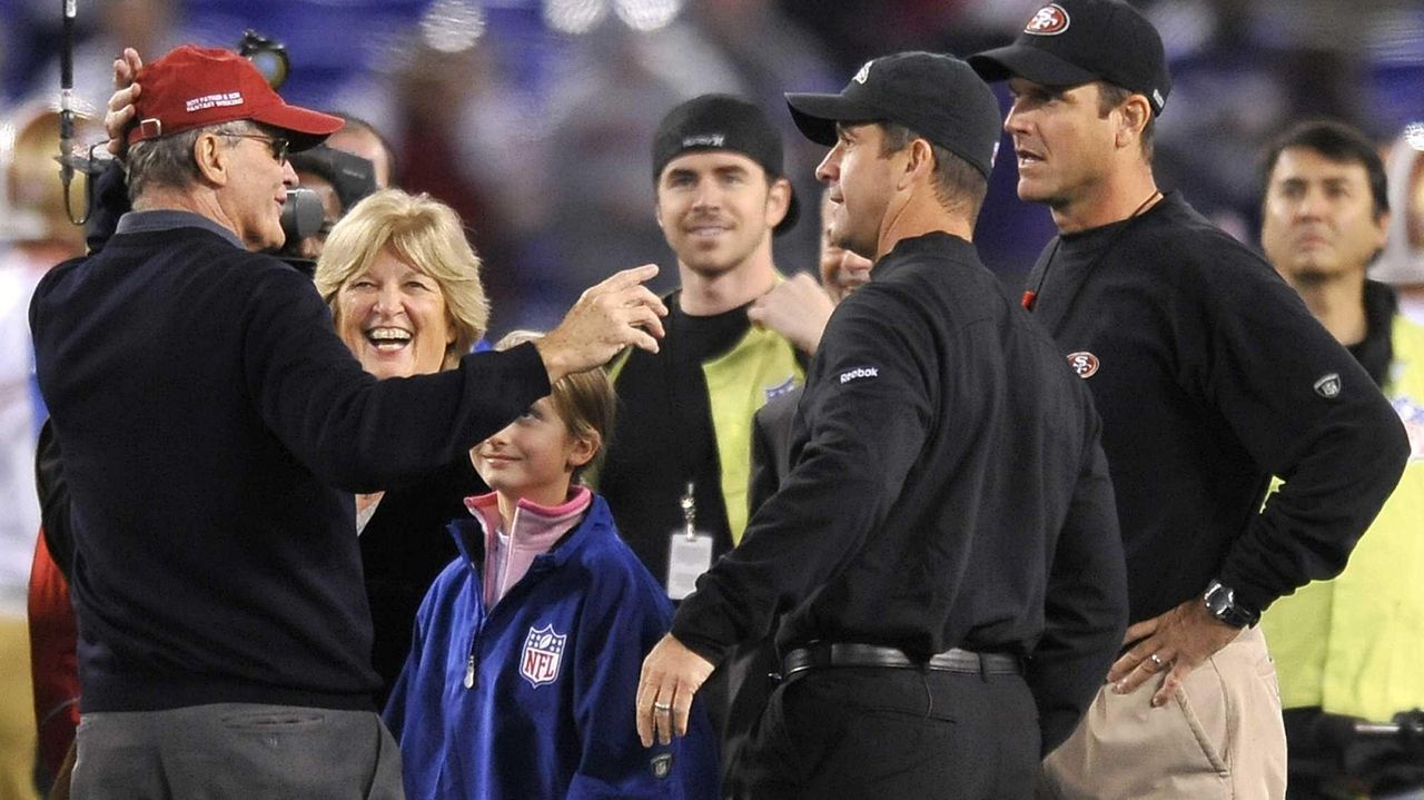 John and Jim Harbaugh making their parents proud - Newsday