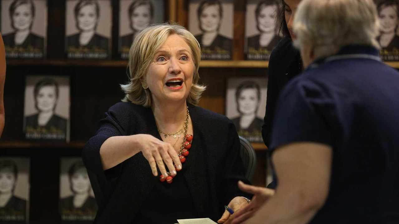 Filler: What Hillary's LI book signing tells us - Newsday