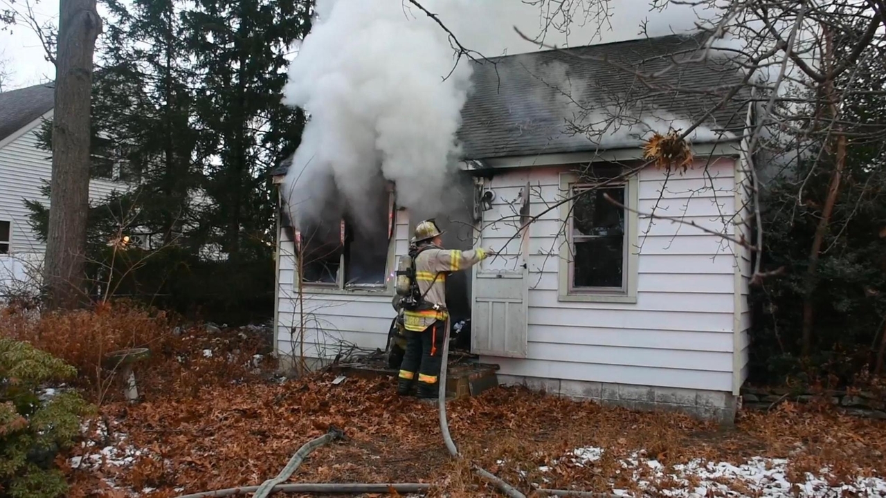 Fire destroys Centereach home - Newsday