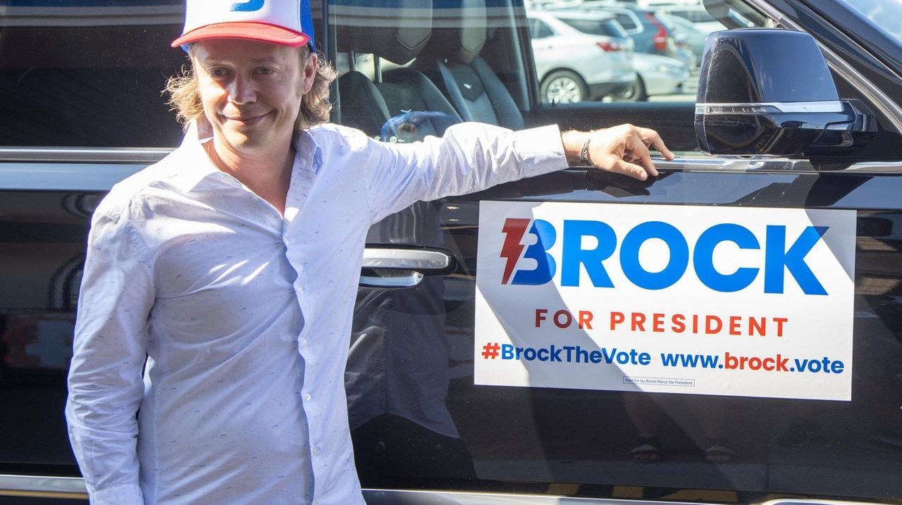 Brock Pierce, former child actor turned entrepreneur, running for ...