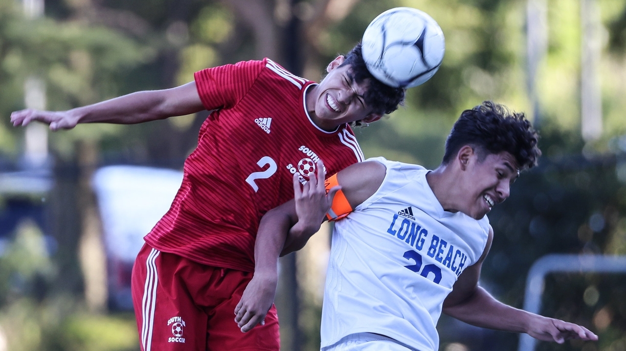 Photos: Long Beach vs. South Side boys soccer - Newsday
