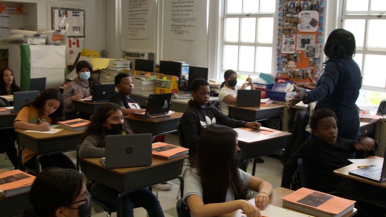 Students at incoming White House press secretary Karine Jean-Pierre's ...