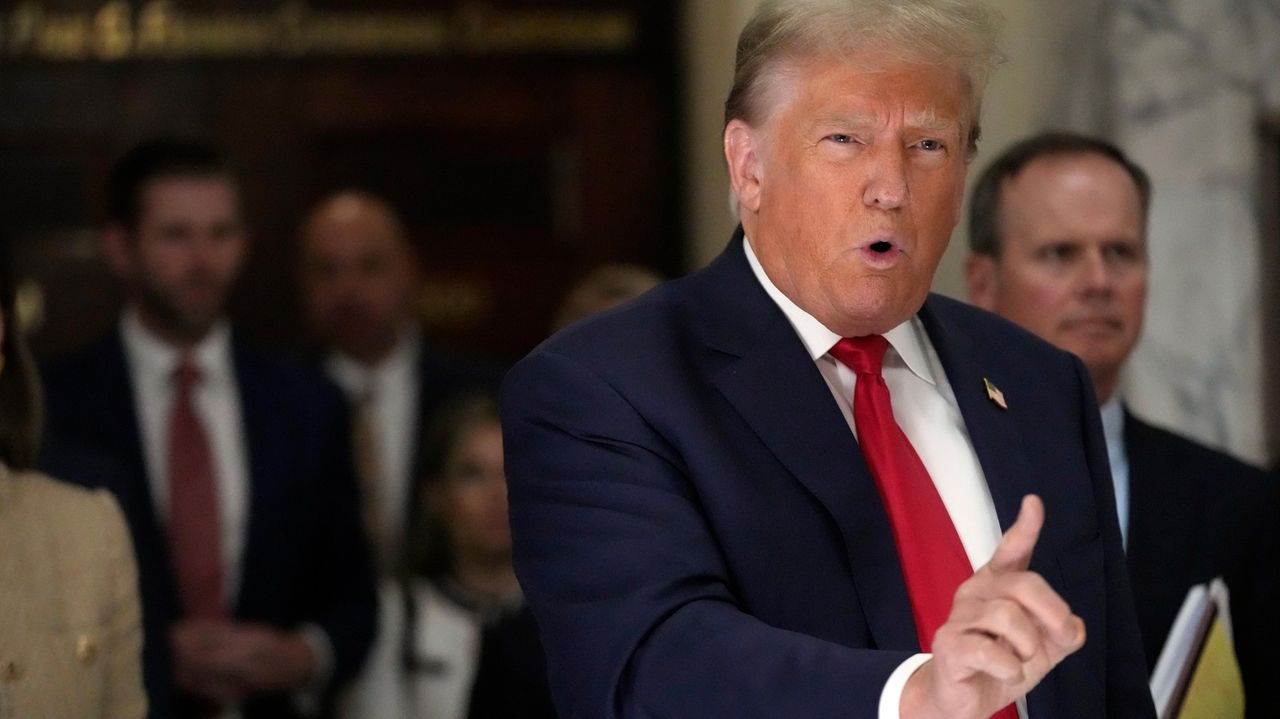 Donald Trump's split-screen campaign: from fraud trials to state fairs ...