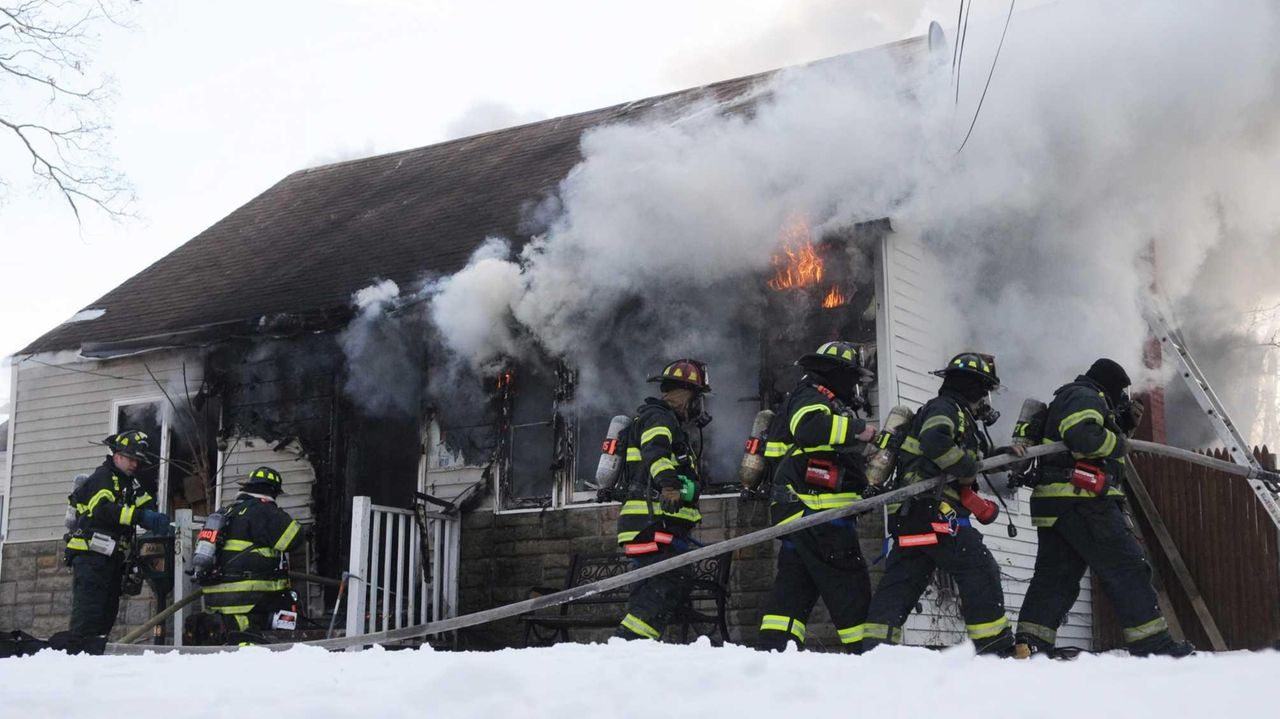 Officials: Fighting 'tough fire' in Central Islip home hampered by ...