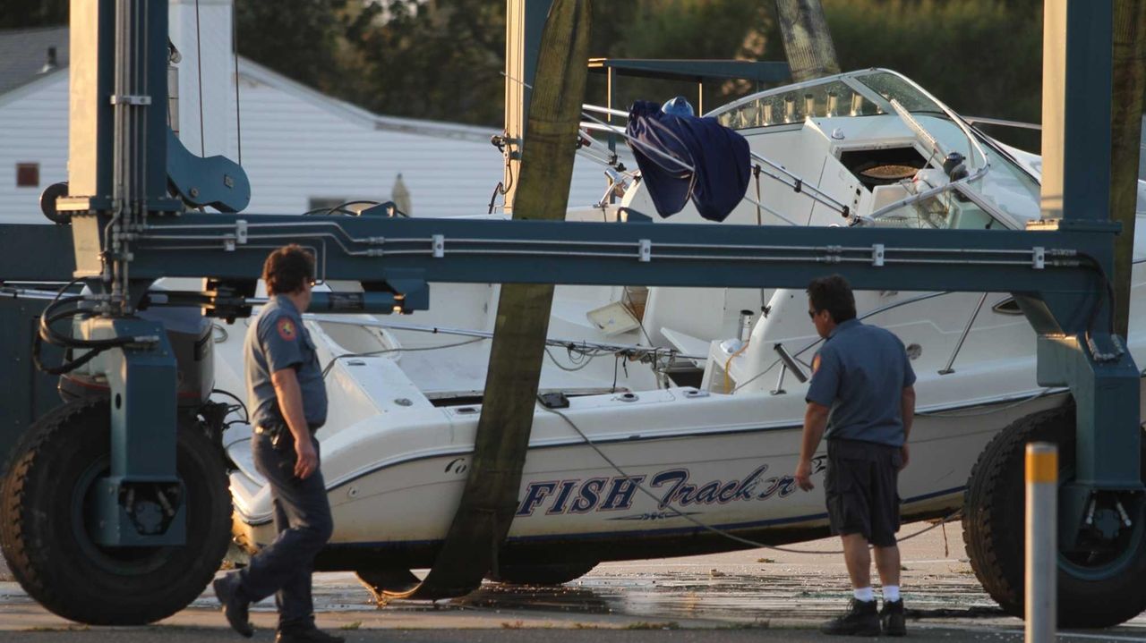 Dramatic rescue after boat capsizes in Atlantic - Newsday