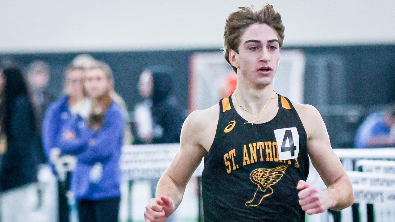 St. Anthony's track and field's James Ciaccio captures three titles at ...