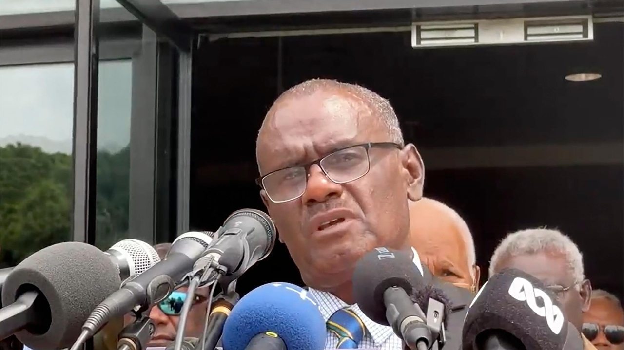 Jeremiah Manele elected prime minister in Solomon Islands, which is ...