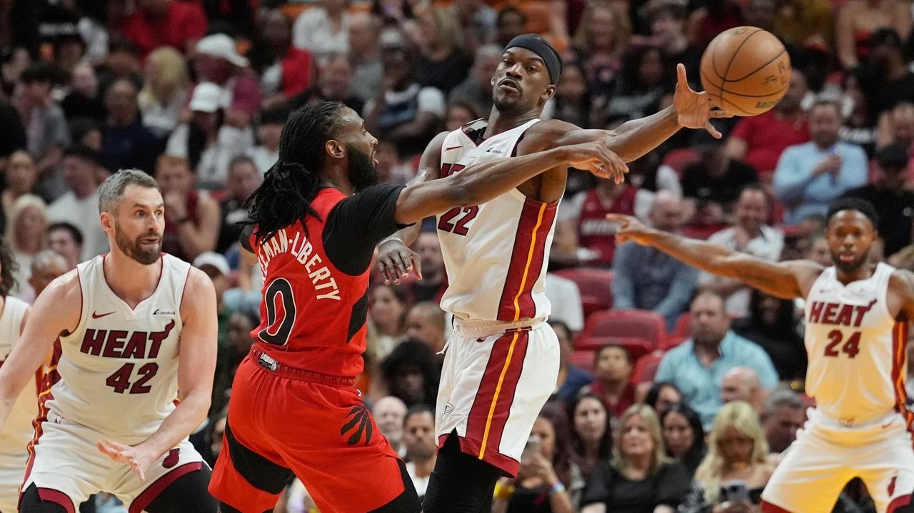 Heat never trail on the way to a 125-103 win over Raptors, keeping ...