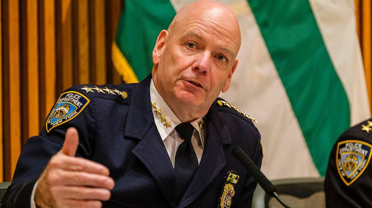 NYPD Chief of Department Terence Monahan to resign to take up City Hall ...