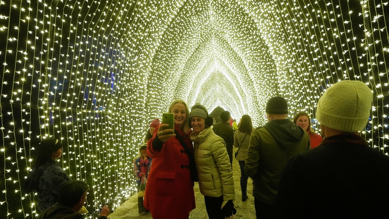 Golden Gate Park's dazzling holiday light display brings joy to the ...
