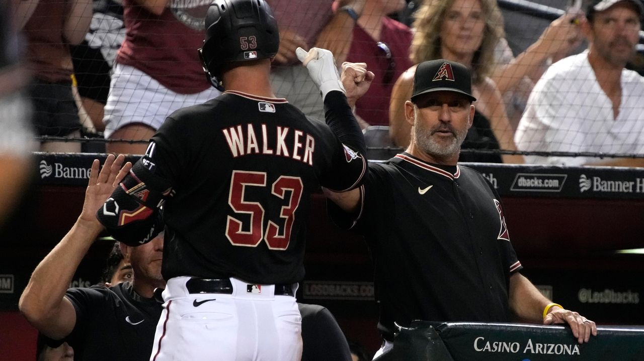 Walker's 459-foot blast helps D-backs beat Marlins 5-2 - Newsday