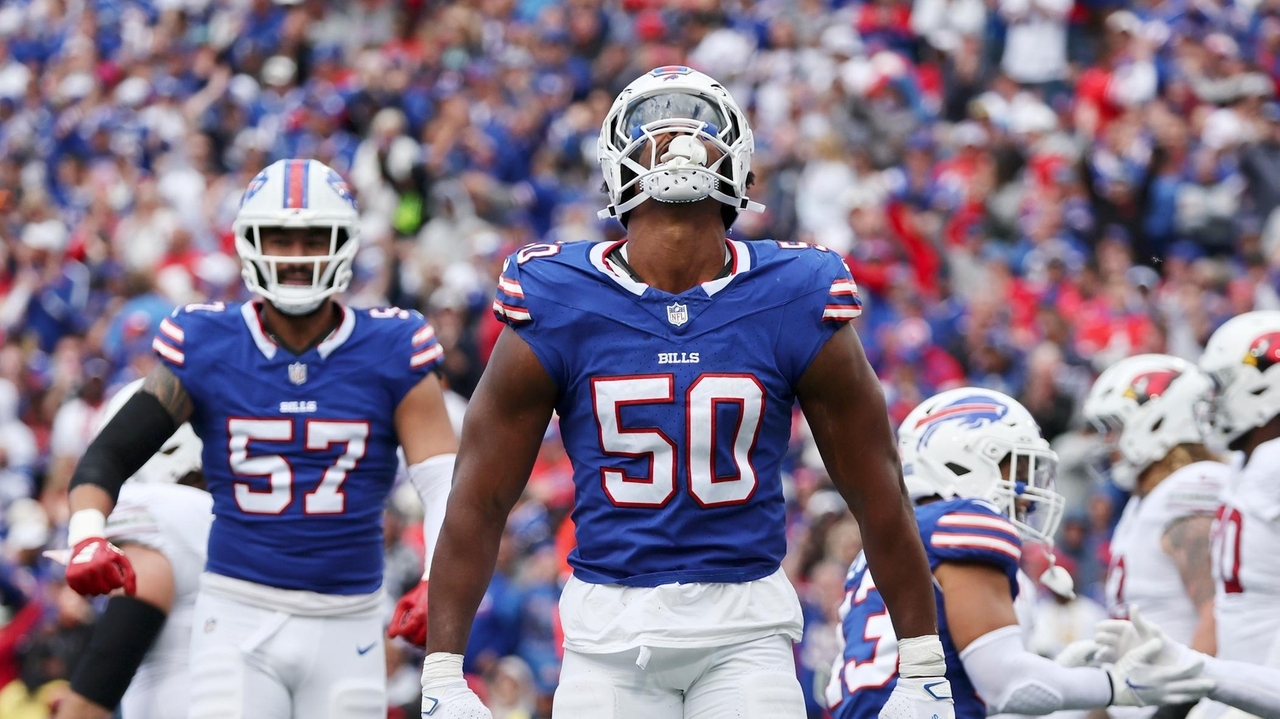 Bills edge rusher Greg Rousseau showing 'Groot-like' growth after 3 ...