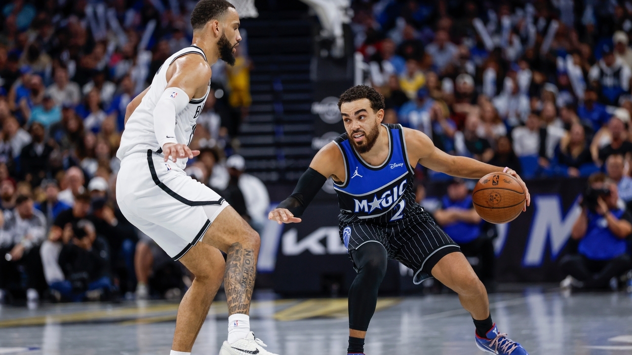 Magic's custom NBA Cup court damaged in storage. Team reverts to ...