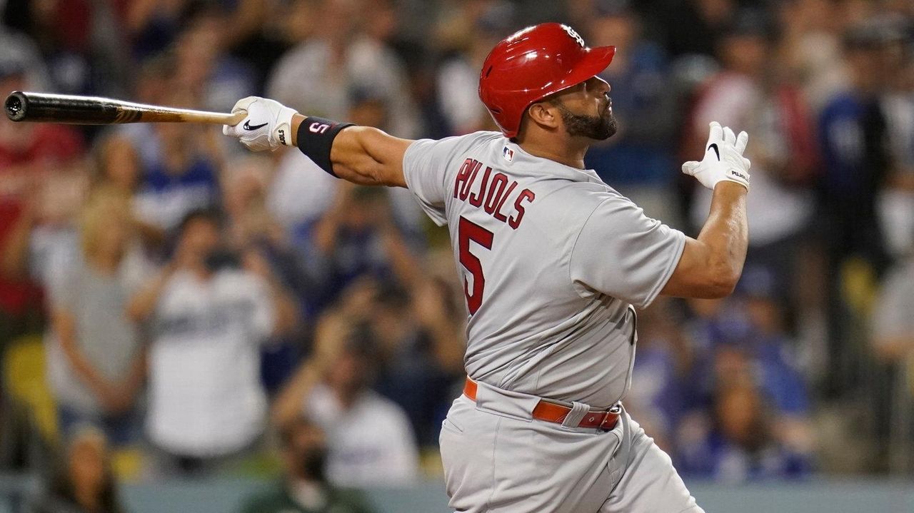 Pujols becomes 4th player in MLB history to hit 700 HRs - Newsday
