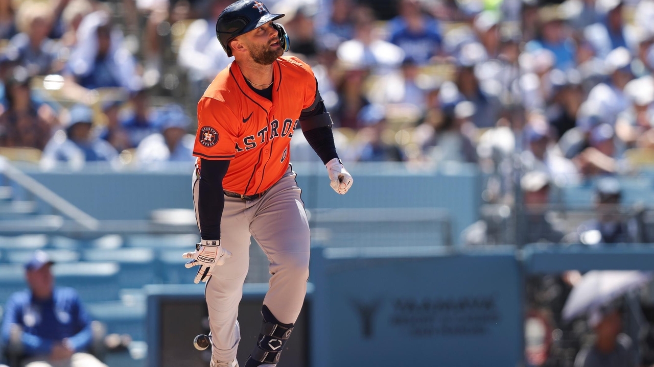 Astros first baseman Christian Walker is on paternity leave; Kenedy ...