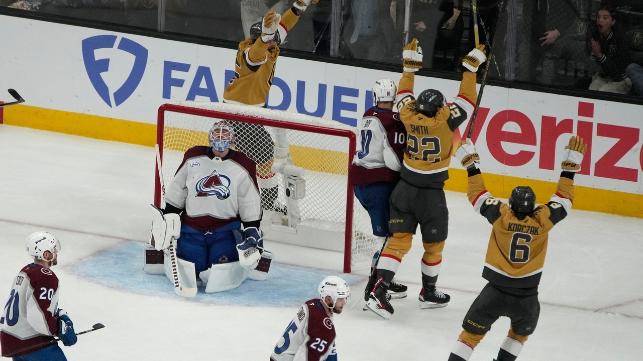Golden Knights sweep Avalanche to advance to third Stanley Cup Final in ...