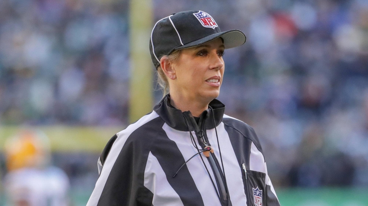 Sarah Thomas will become NFL first female playoff game official - Newsday