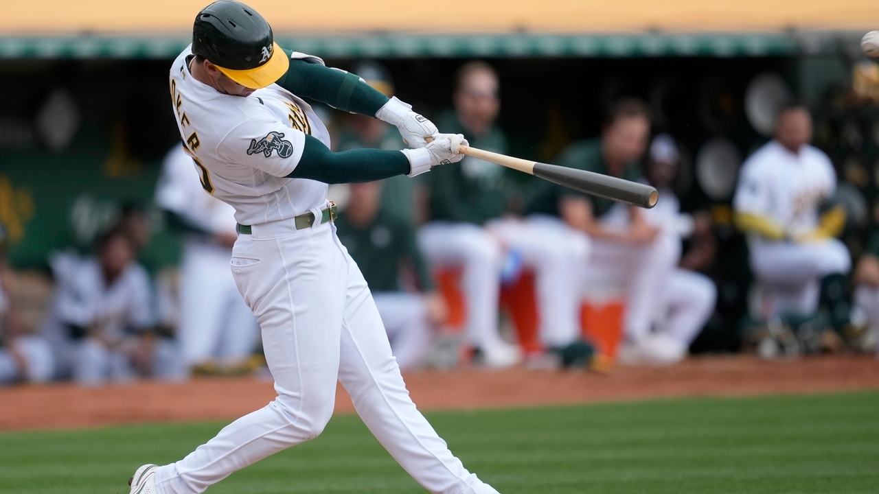 Rooker's home run lifts Athletics to 2-1 win over Angels 2-1 - Newsday
