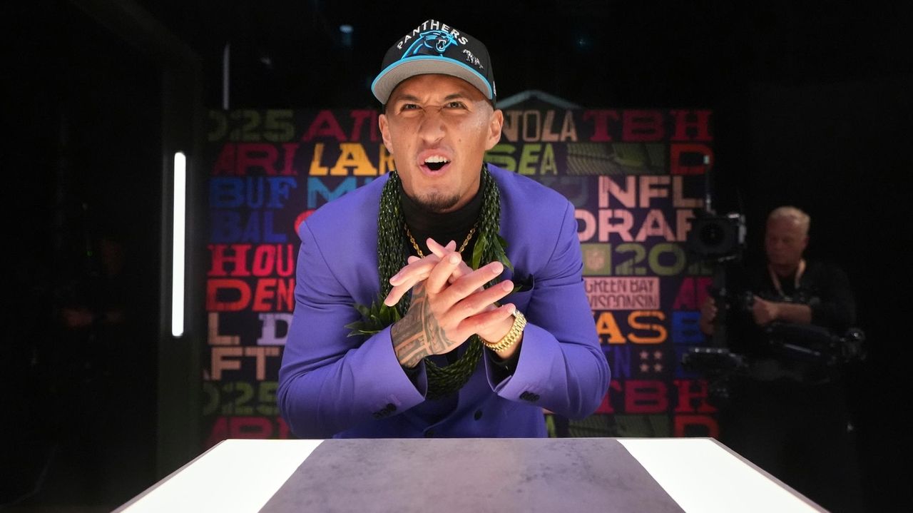 Panthers select Arizona WR Tetairoa McMillan with No. 8 pick in NFL draft - Newsday