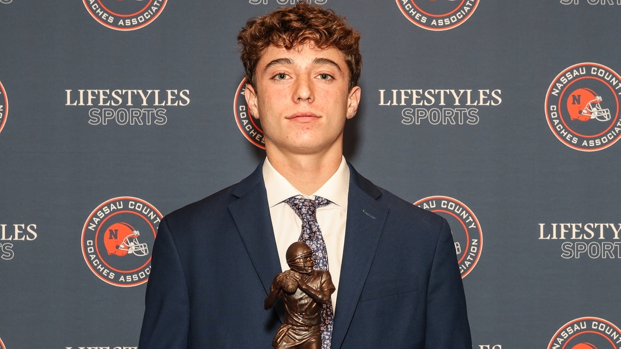 Massapequa's Luke Garguilo wins Don Snyder award as Nassau's top QB ...