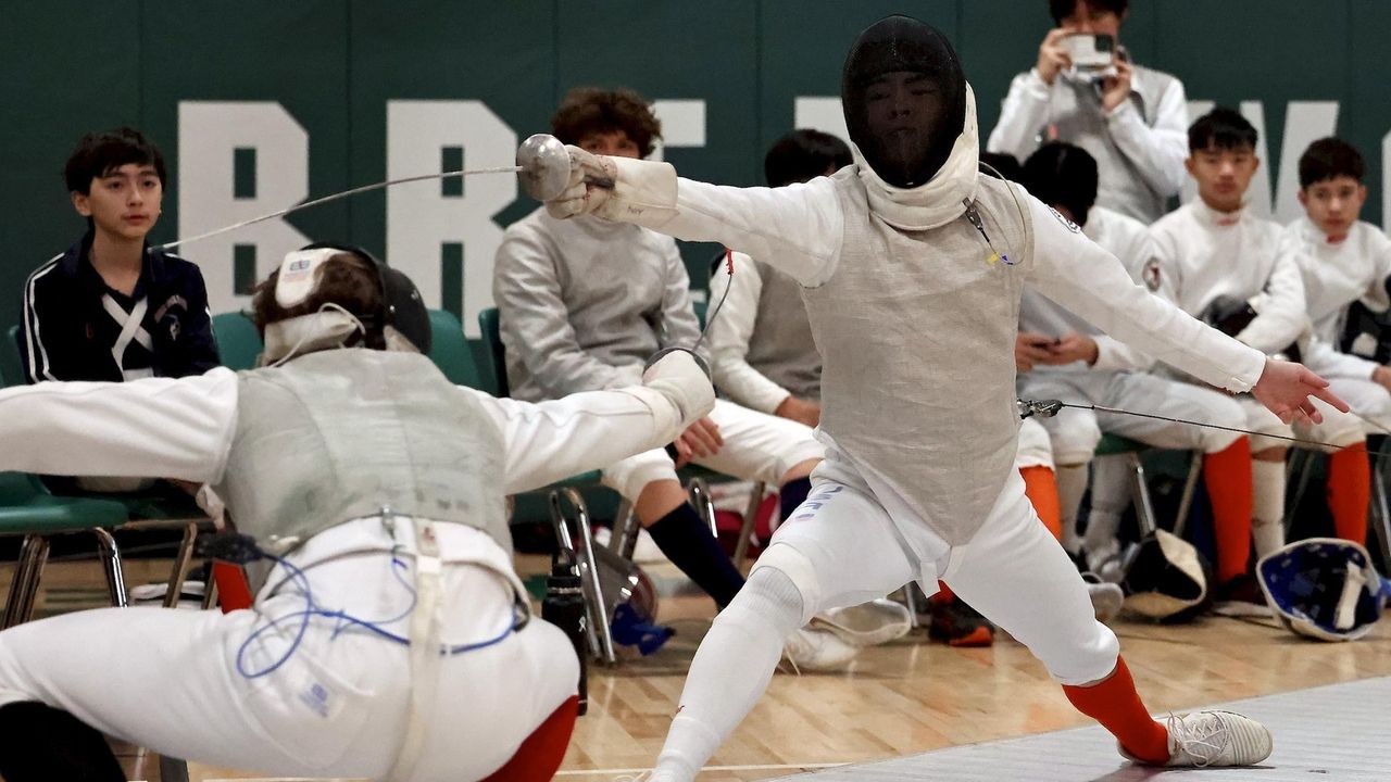 Long Island fencing championships - Newsday