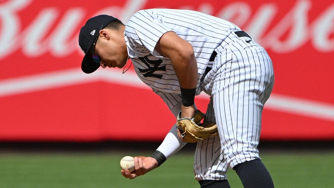 Anthony Volpe gets it, holding himself accountable for key error - Newsday