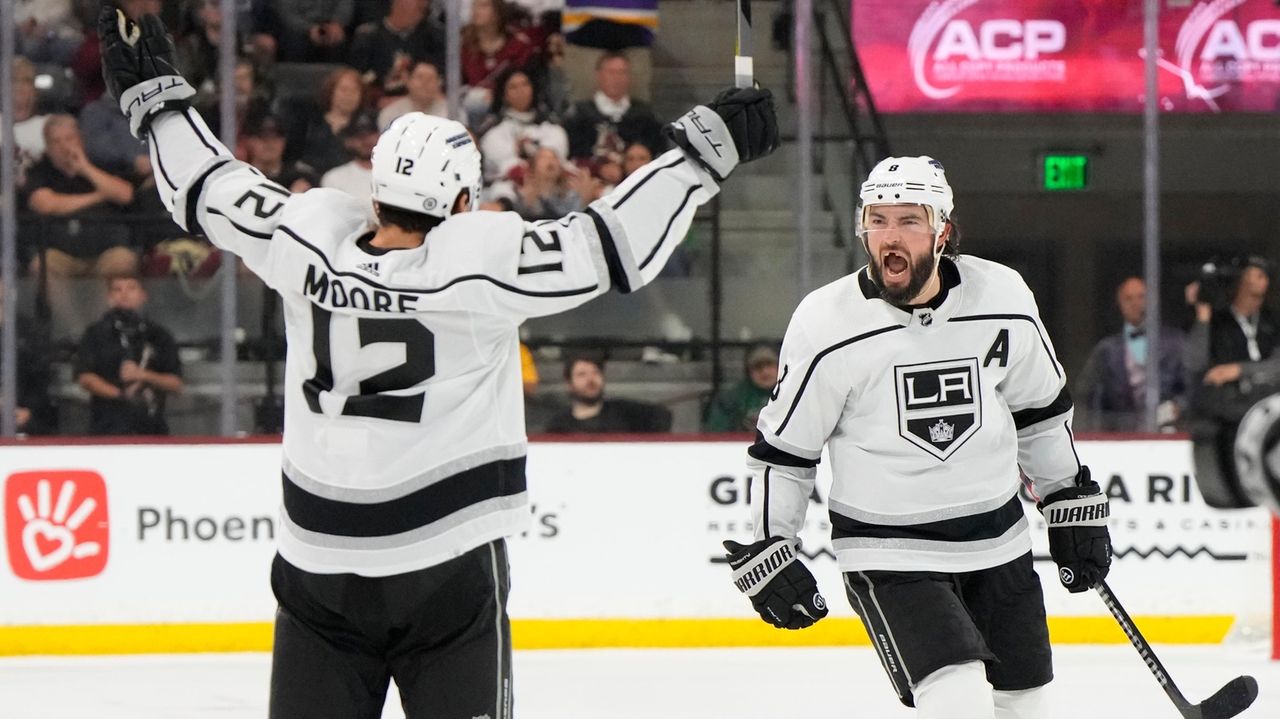 Doughty scores 2 as Kings rally from 3 goals down to beat Coyotes 5-4 ...