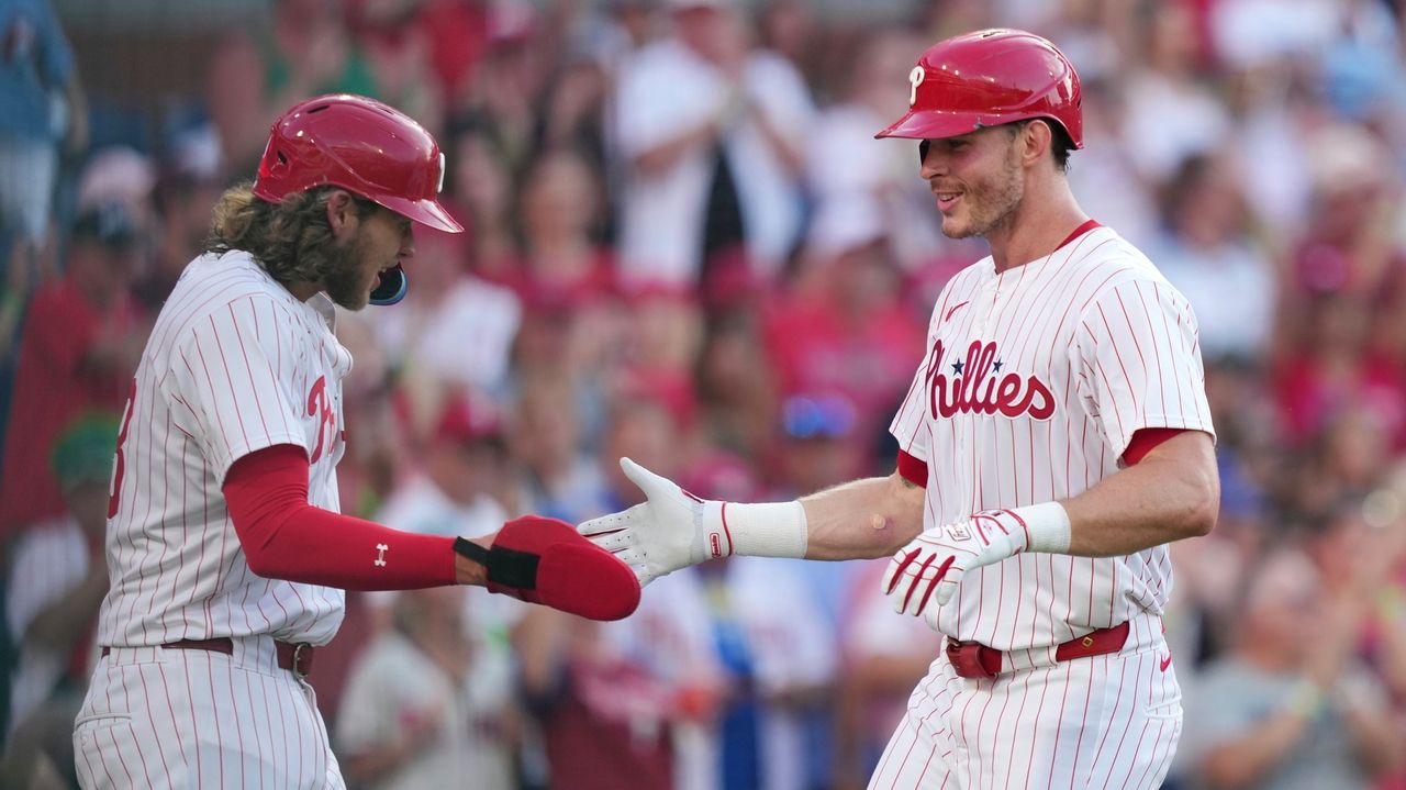 Kepler and Marsh homer as Phillies split doubleheader with Padres - Newsday