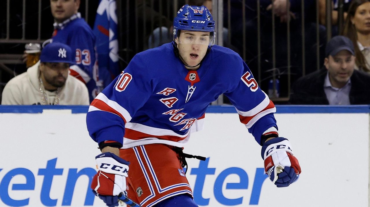 Rangers' Will Cuylle, Sammy Blais remain in lineup vs. Canucks - Newsday