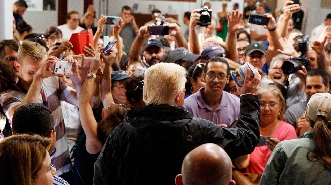 President Trump crows while Puerto Rico struggles to survive - Newsday