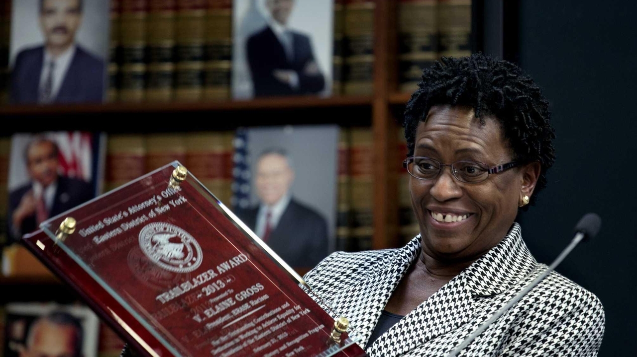 V. Elaine Gross of ERASE Racism honored - Newsday