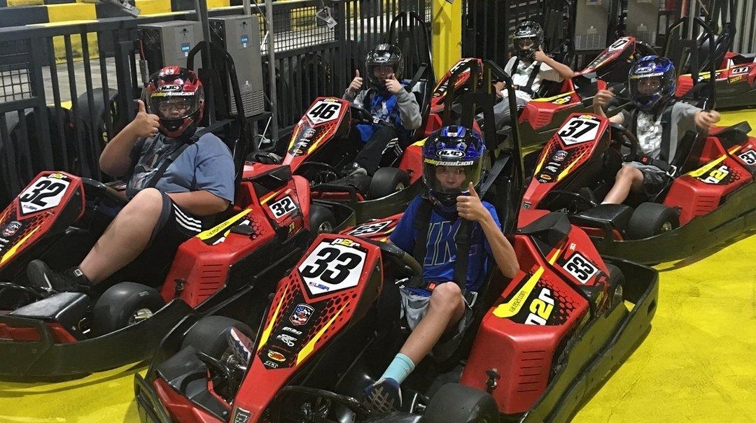 Go-Karting at Pole Position Raceway, real and simulated, loads of fun ...