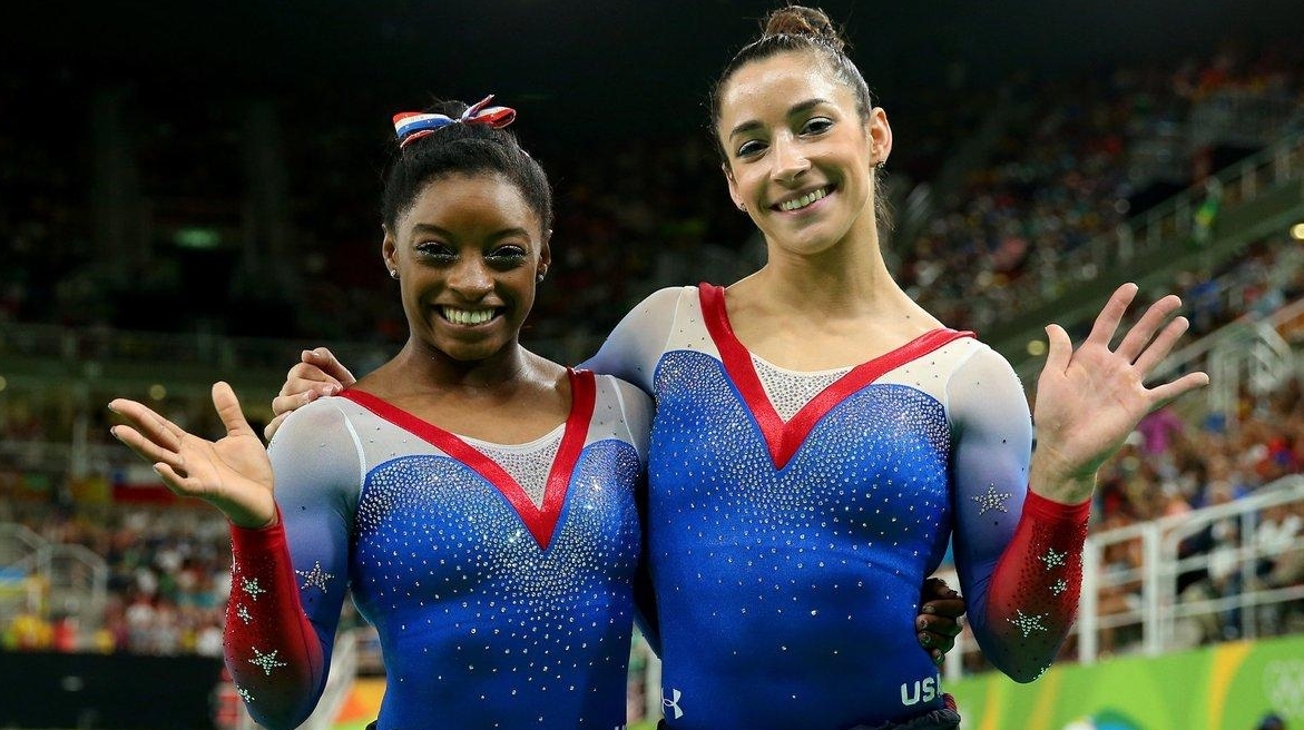 Rio Olympics: Simone Biles, Aly Raisman take gold, silver medal in ...