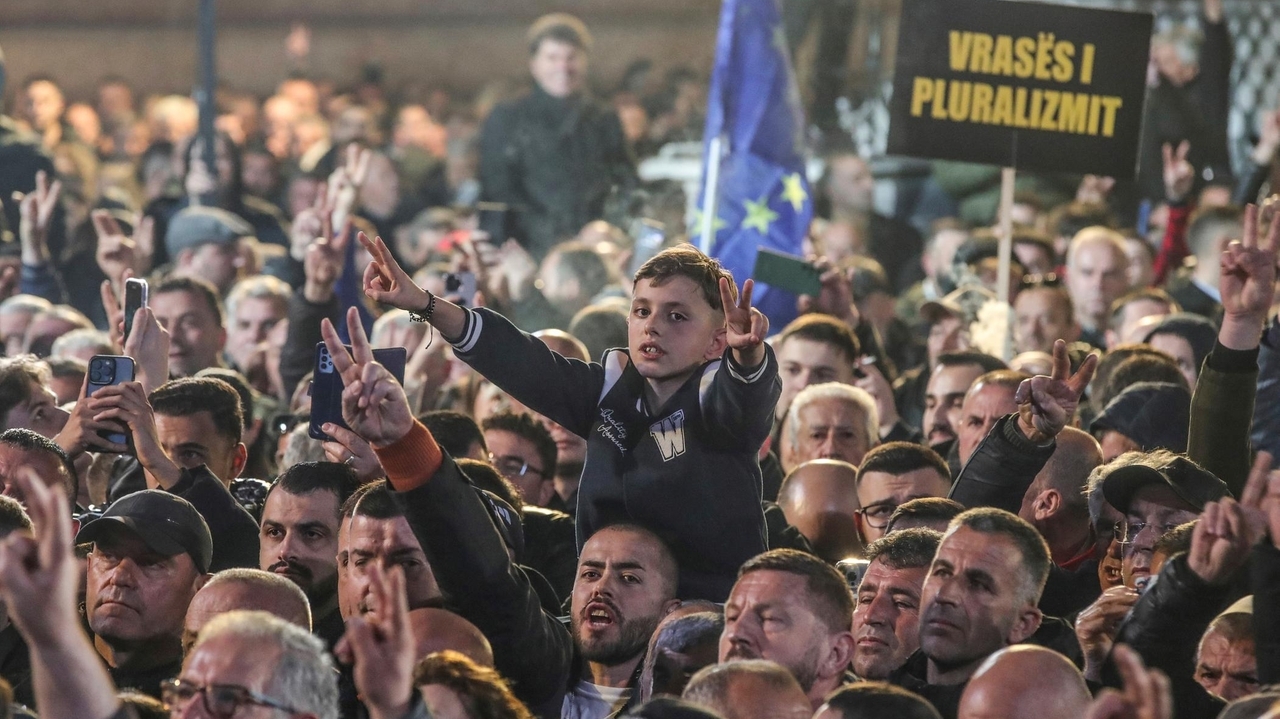 Opposition supporters in Albania protest alleged corruption in Cabinet ...