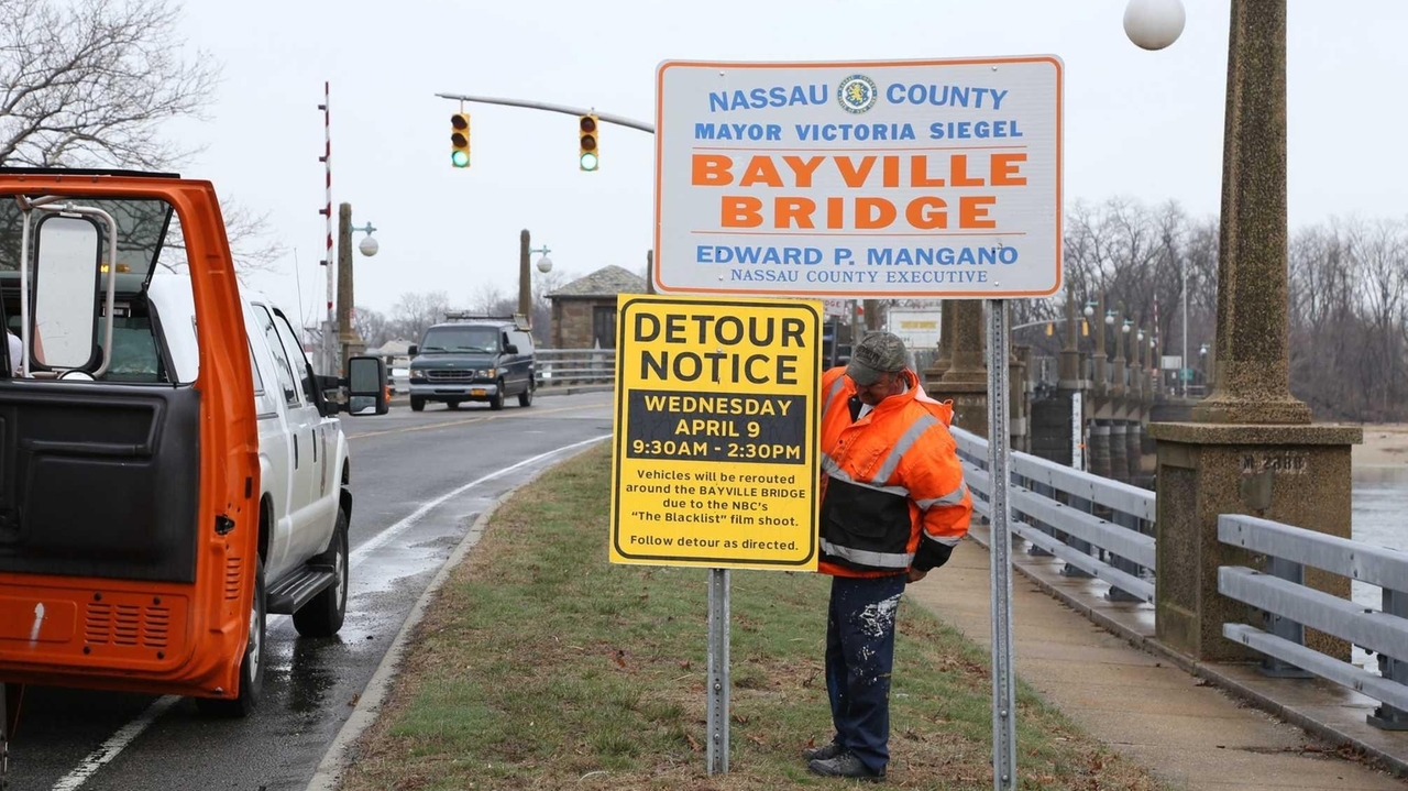 TV filming to temporarily close Bayville Bridge on Wednesday - Newsday