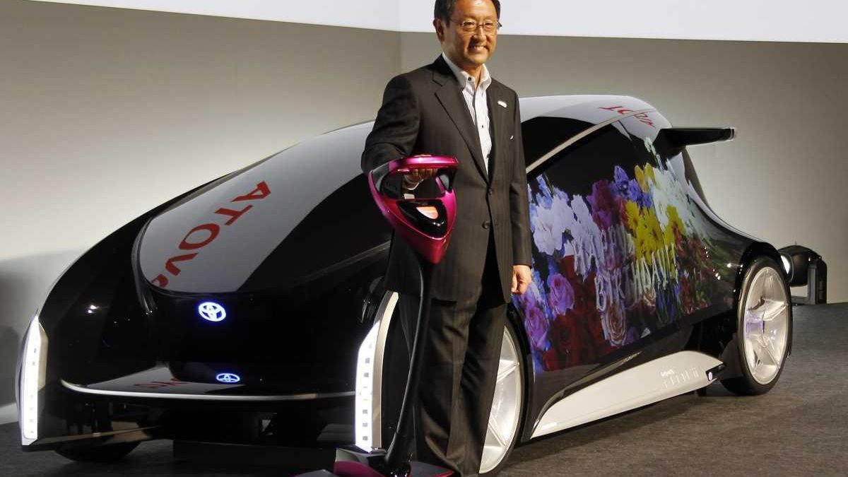 Toyota unveils high-tech concept car - Newsday