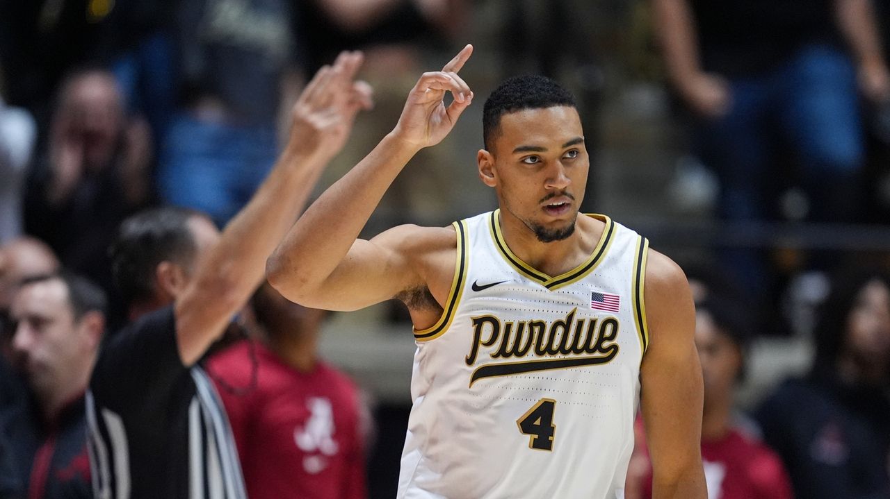No. 13 Purdue rediscovers strong post presence in 87-78 win over No. 2 ...