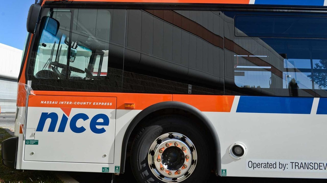 NICE bus set to unveil new fleet, high-tech upgrades - Newsday